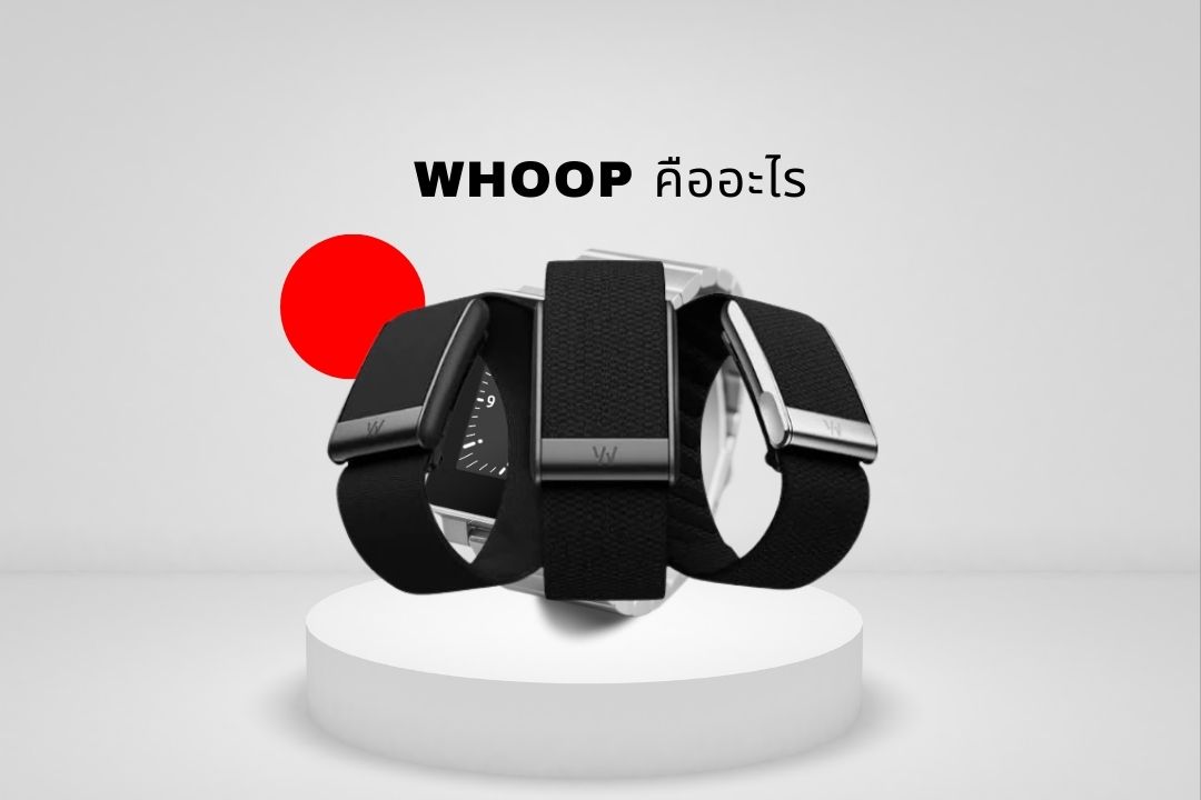 WHOOP คืออะไร ข้อมูลที่เหนือกว่า Smartwatch ทั่วไป